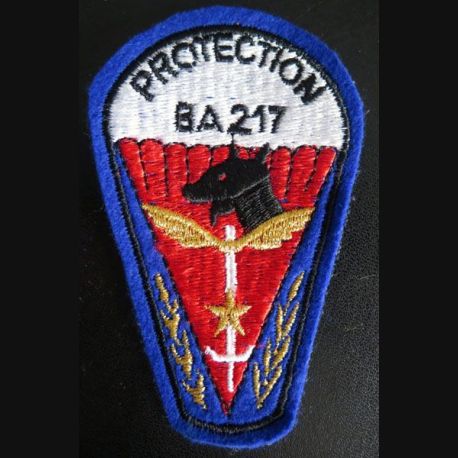 BA 217 Insigne tissu protection base aérienne 217 armée de l'air