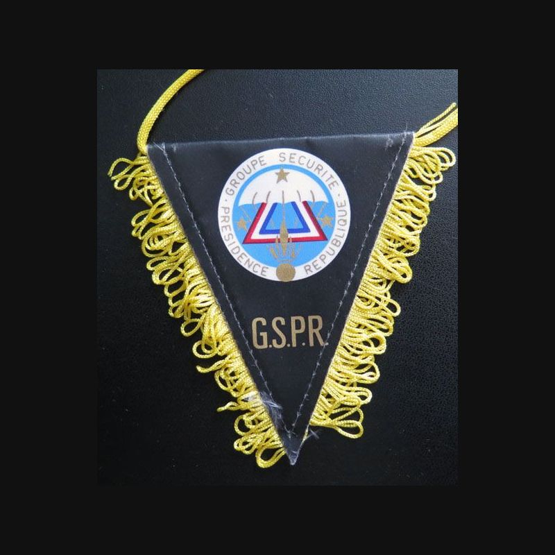 GSPR Fanion petit modèle groupe sécurité présidence de la République