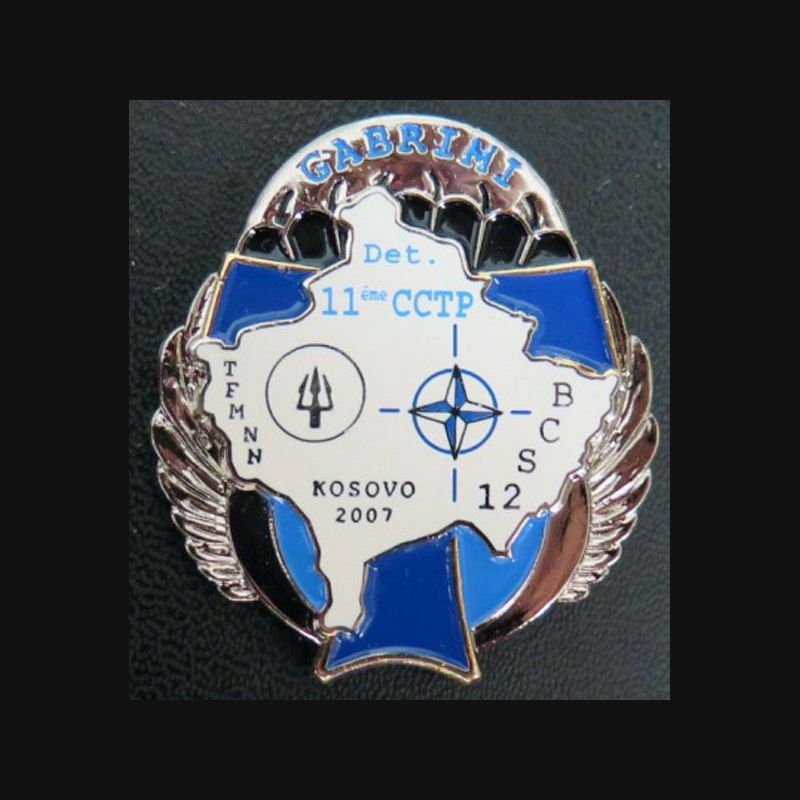 11° CCTP compagnie transmissions parachut BCS 12 Kosovo 2007 GABRIMI