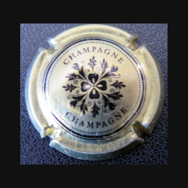 Capsule Muselet de bouteille de champagne