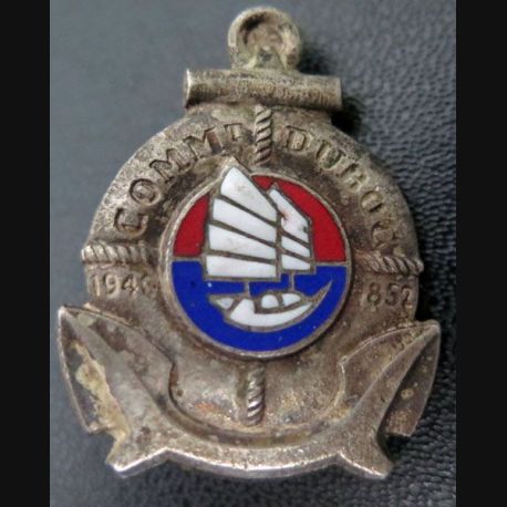 COMM DUBOC : insigne de l'aviso dragueur Commandant Duboc