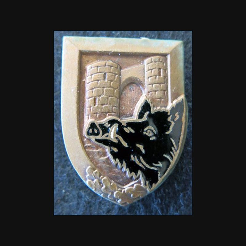 147° régiment infanterie de Forteresse RIF ABPD émail chateau sanglier
