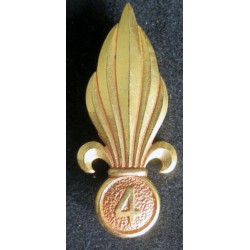 insigne béret 4° régiment étranger d'infanterie Drago grenade REI